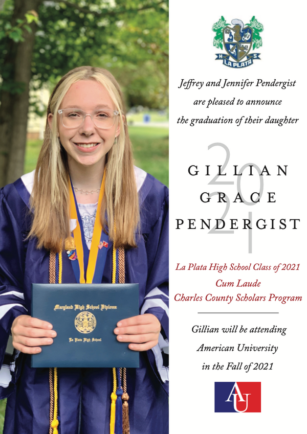 Class of 2021//Gillian - Stone Mountain Press