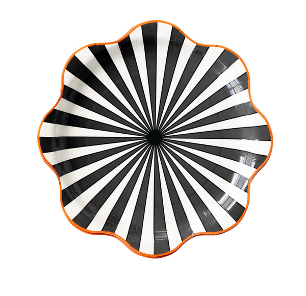 Starburst Wave Paper Plate - Stone Mountain Press