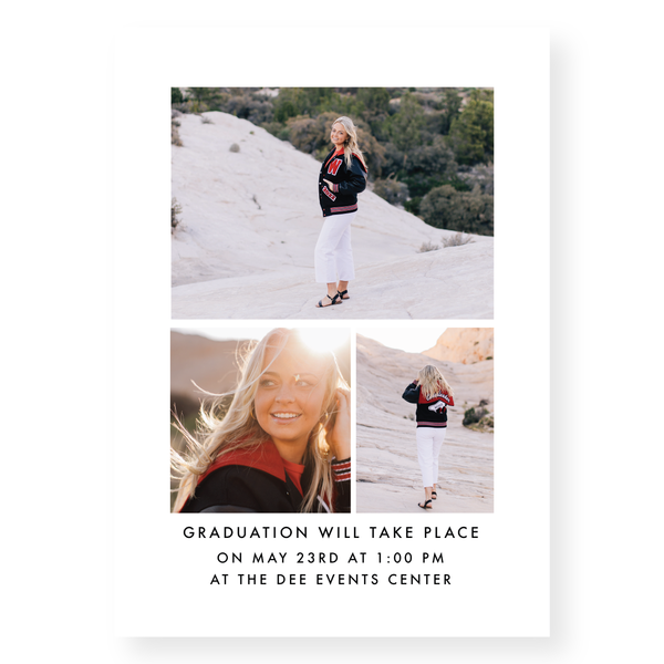 Graduation Card Back//Bradee - Stone Mountain Press