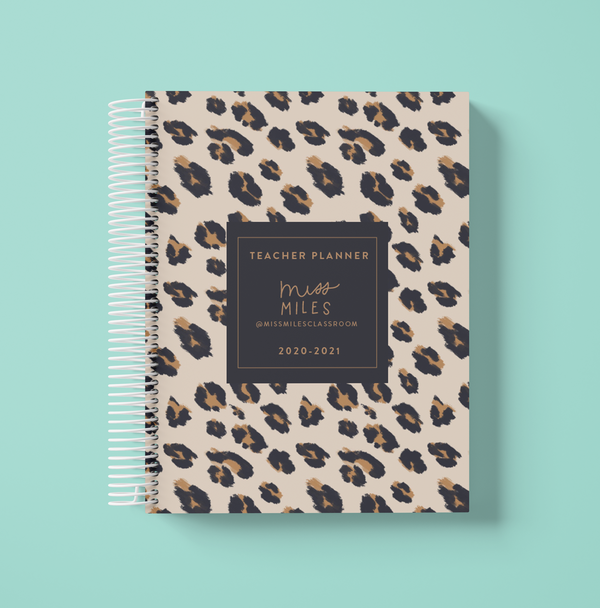 Teacher Planner-Animal Print - Stone Mountain Press